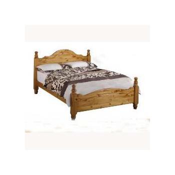 York pine bed frame high foot end available in 6 finishes and painted ...